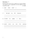 100 English Worksheets Primary 1 – Word Order - CPD Singapore Education ...