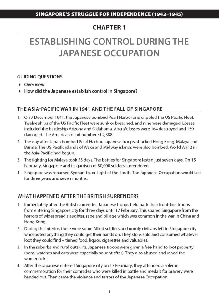 Key Guide Secondary 2 History Revision Notes with SBQ and SEQ Practice ...