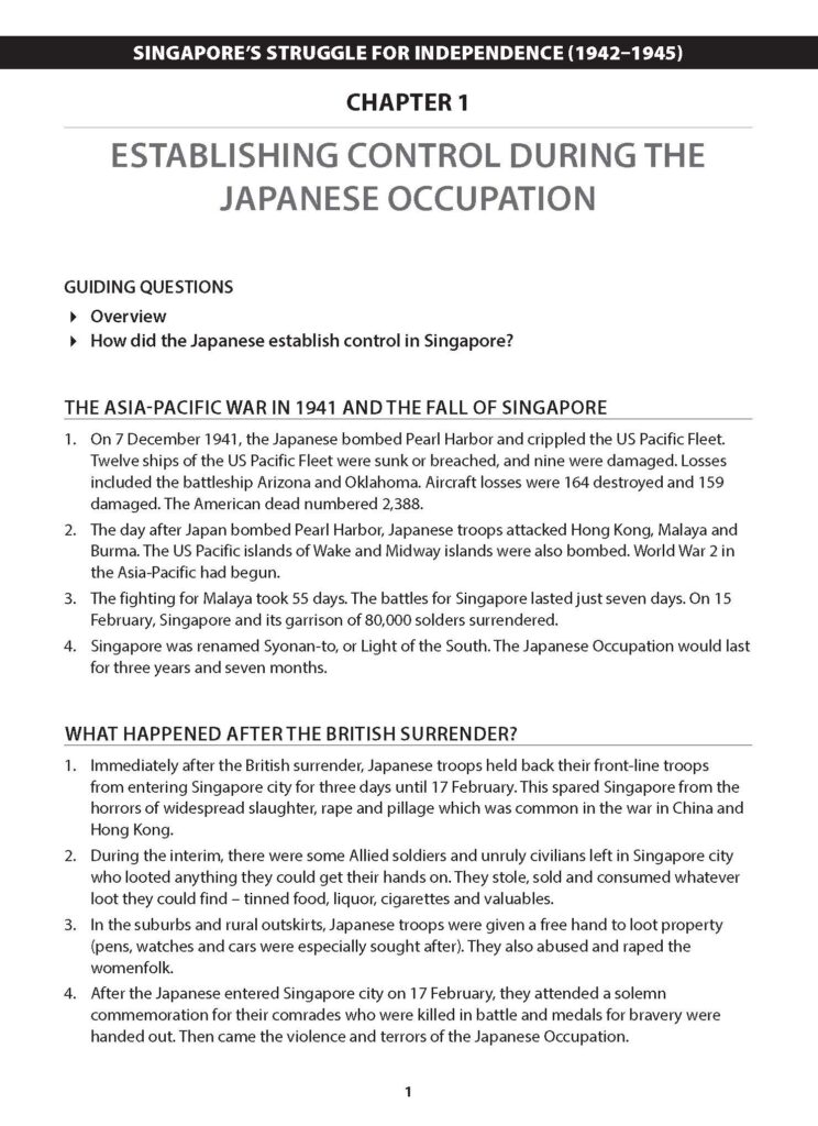 Key Guide Secondary 2 History Revision Notes with SBQ and SEQ Practice ...