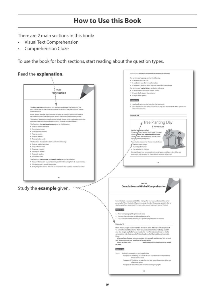 Primary 5 English Mastering Comprehension Visual Text & Cloze (Second ...