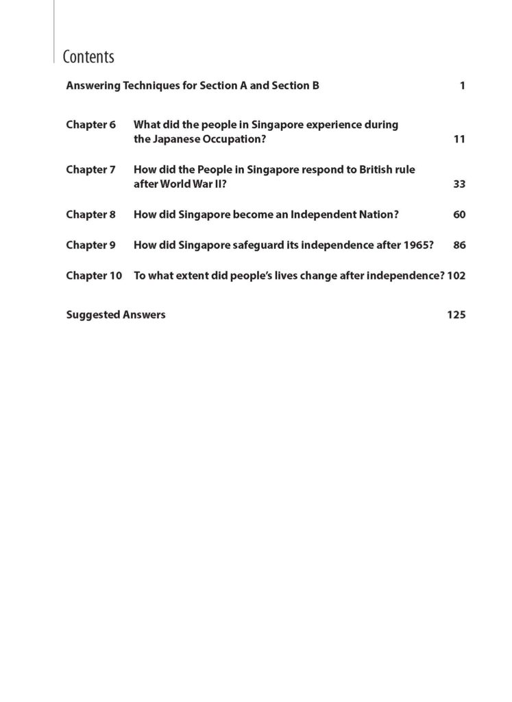 Secondary 2 History Guide & Practice - CPD Singapore Education Services ...