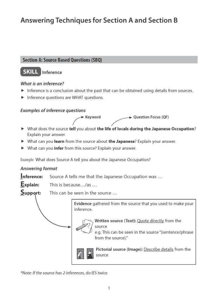 Secondary 2 History Guide & Practice - CPD Singapore Education Services ...