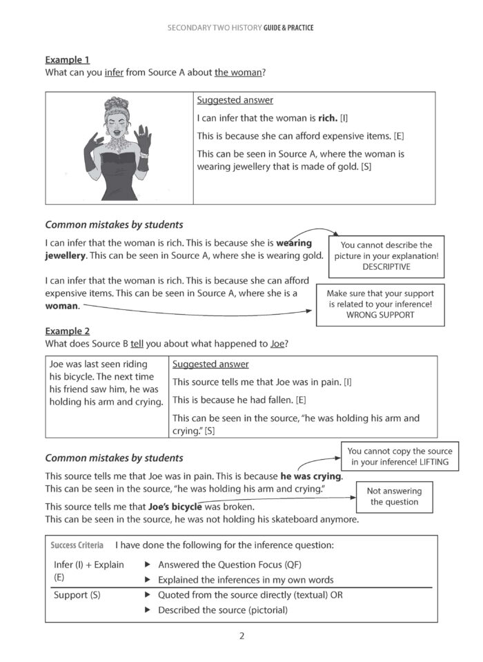 Secondary 2 History Guide & Practice - CPD Singapore Education Services ...