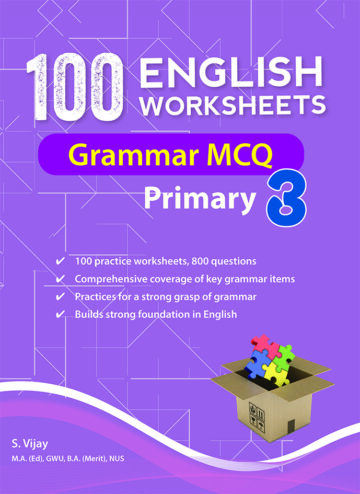 100 English Worksheets Primary 3 – Grammar MCQ - CPD Singapore ...