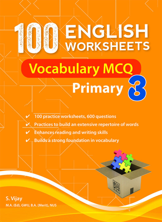 100 English Worksheets Primary 3 – Vocabulary MCQ - CPD Singapore ...