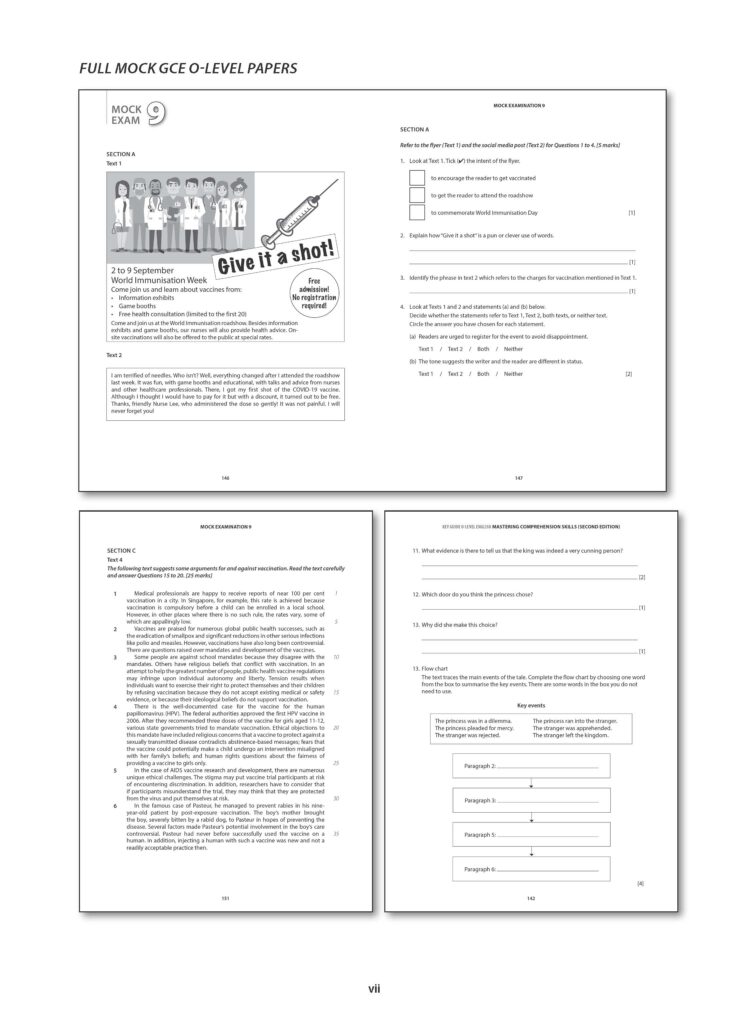 Key Guide O-Level English: Mastering Comprehension Skills (Second ...