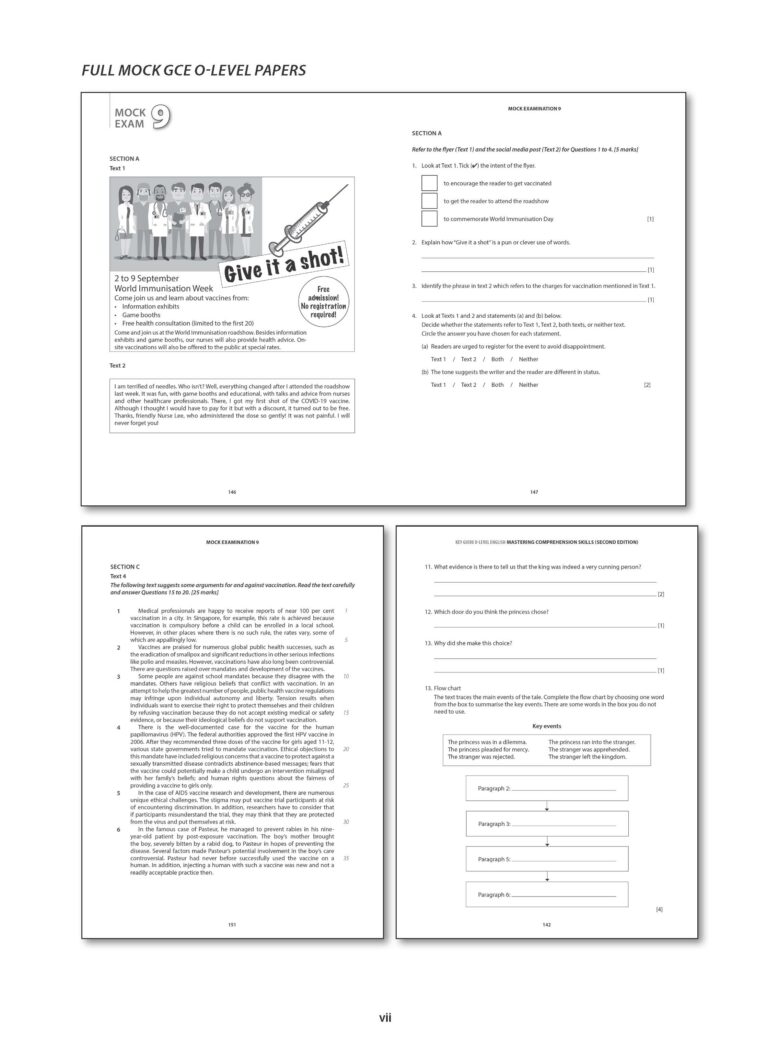Key Guide O-Level English: Mastering Comprehension Skills (Second ...