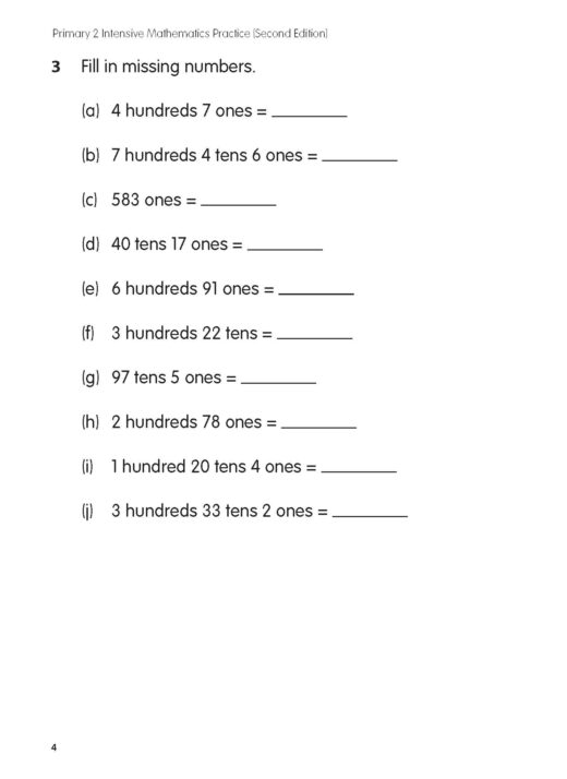 Primary 2 Intensive Mathematics Practice (2nd Edition) - CPD Singapore ...
