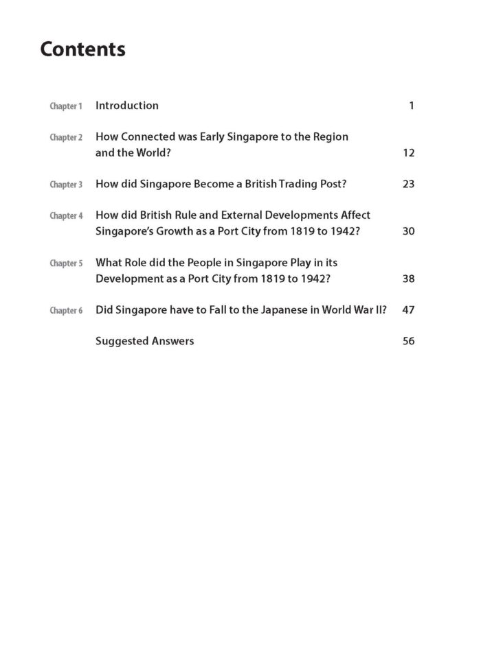 Ace Your Secondary One History Revision Notes & Practice - CPD ...