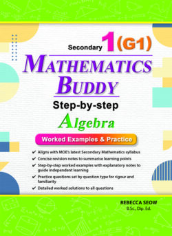 Mathematics Buddy Secondary One (G1): Step-by-step Algebra - CPD ...