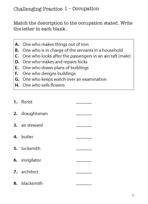 Primary 2 English Challenging Vocabulary Practice - CPD Singapore ...