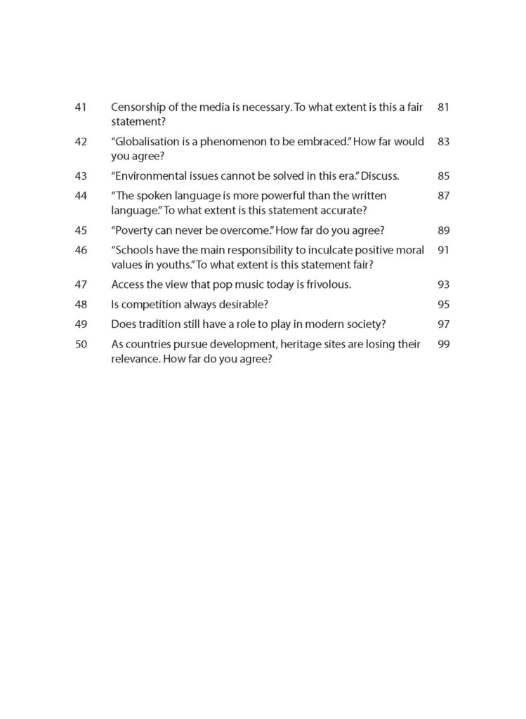 Score A1 in O-Level English Expository, Argumentative and Discursive ...