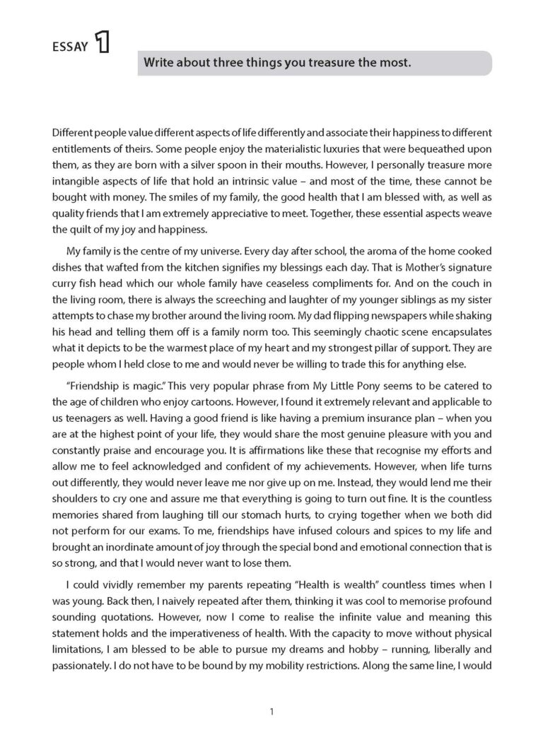 Score A1 in O-Level English Expository, Argumentative and Discursive ...