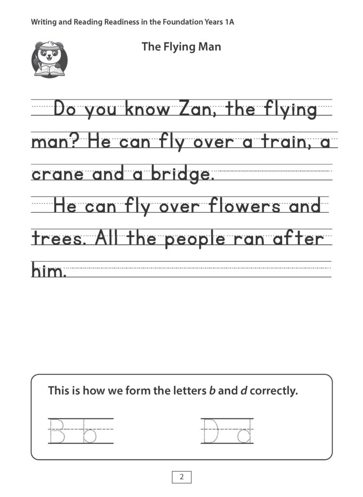 Primary 1 English Writing and Reading Readiness in the Foundation Years ...