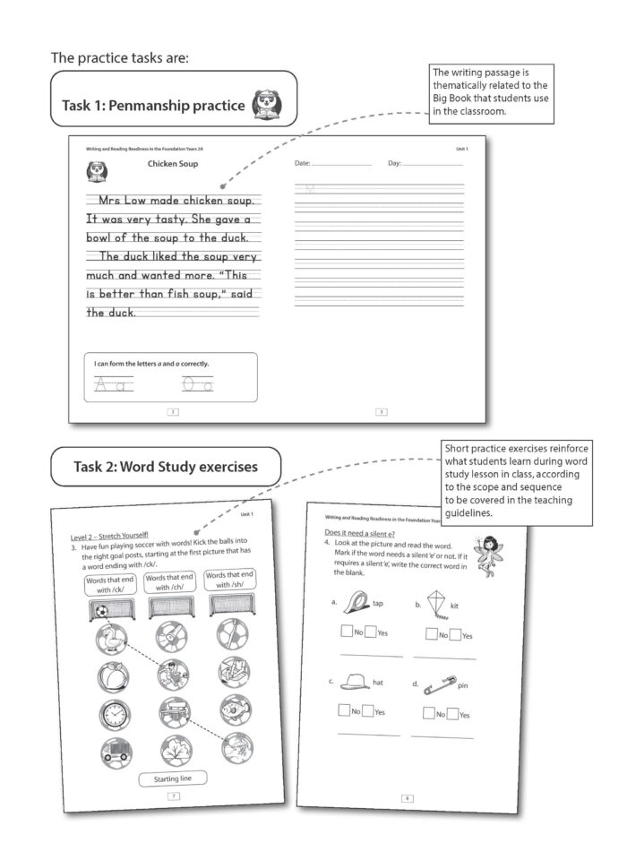 Primary 2 English Writing and Reading Readiness in the Foundation Years ...