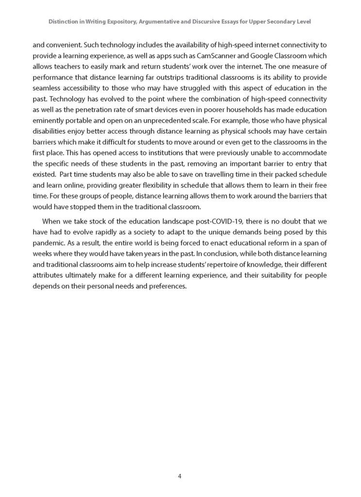 Distinction in Writing Expository, Argumentative and Discursive Essays ...