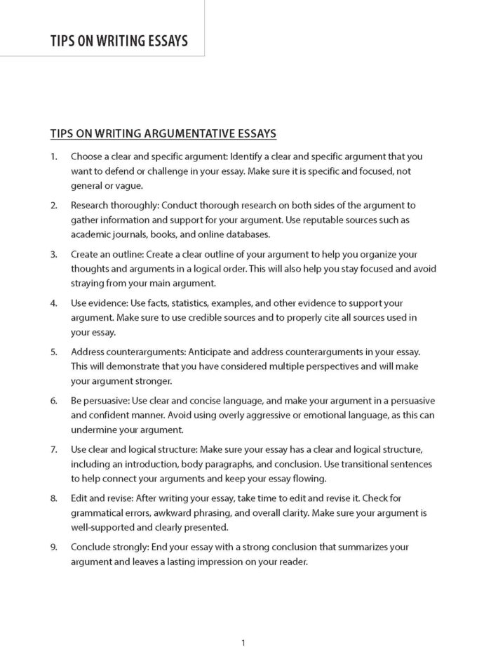 Distinction in Writing Expository, Argumentative and Discursive Essays ...