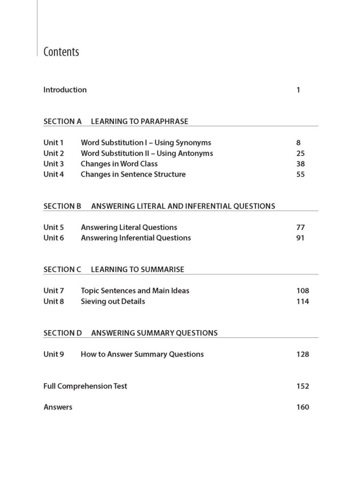 Key Guide O-Level English: Mastering Paraphrasing Skills (Second ...