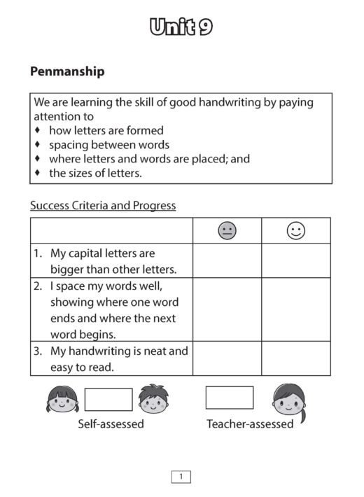 Primary 1 English Writing and Reading Readiness in the Foundation Years ...