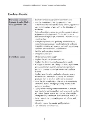 Complete Guide to GCE A Level Economics Case Studies - CPD Singapore ...