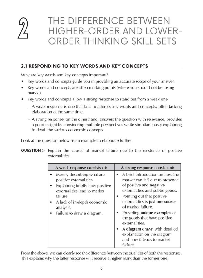 Complete Guide to GCE A Level Economics Case Studies - CPD Singapore ...
