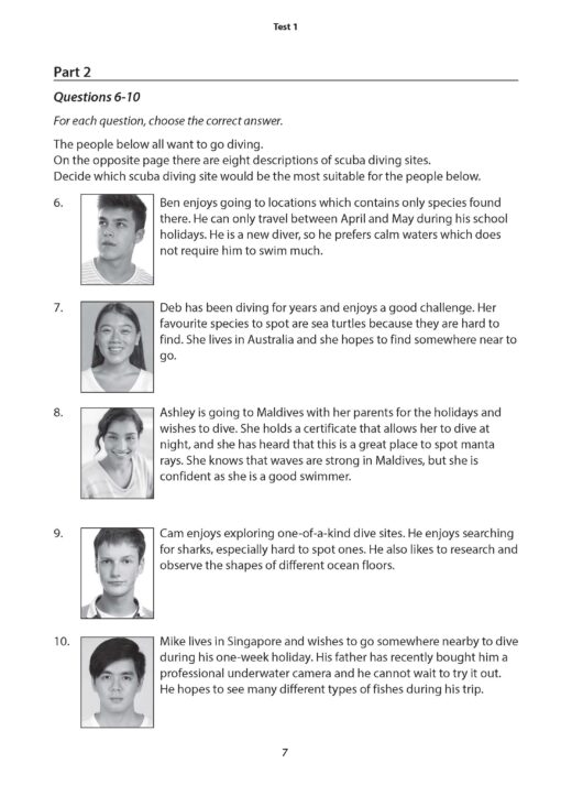 Cambridge English Qualification B1 Preliminary for Schools PET - CPD ...