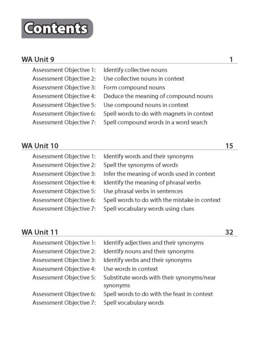 Primary 2 English Weighted Assessments in Vocabulary 2B - CPD Singapore ...