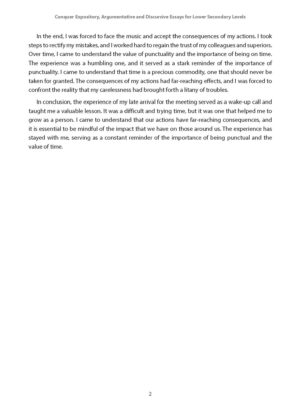 Conquer Expository, Argumentative and Discursive Essays for Lower ...