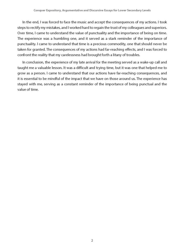 Conquer Expository, Argumentative and Discursive Essays for Lower ...