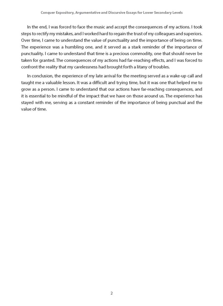 Conquer Expository, Argumentative and Discursive Essays for Lower ...