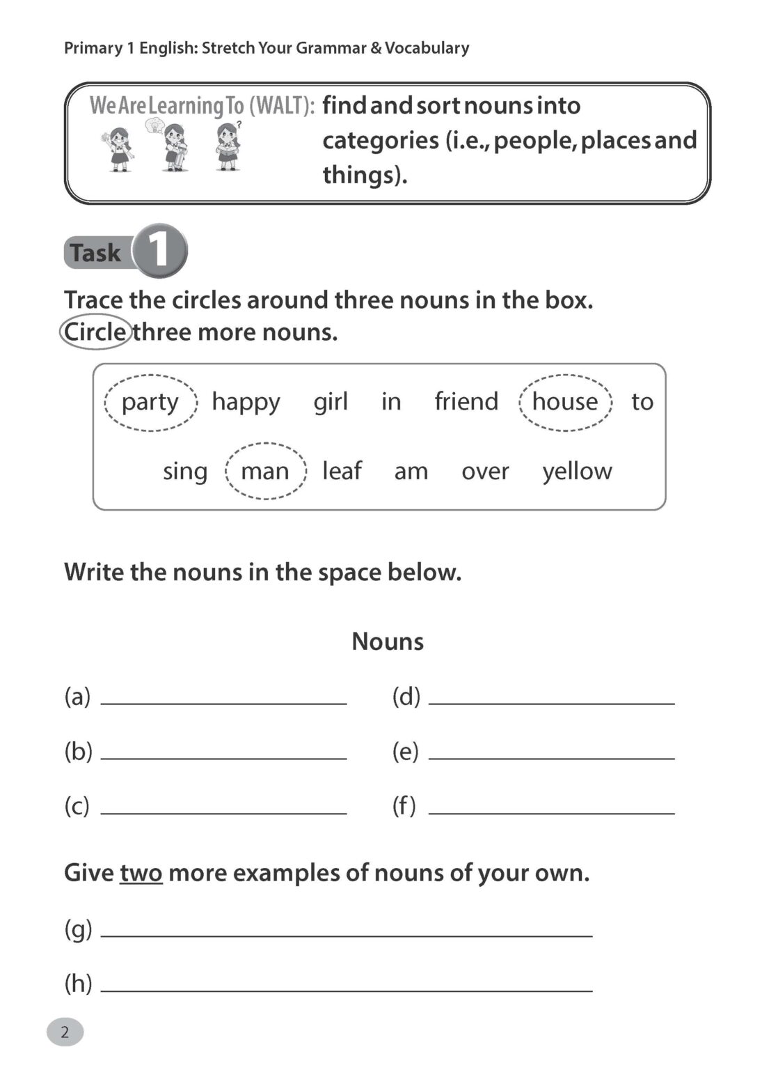 Primary 1 English Stretch Your Grammar & Vocabulary - CPD Singapore ...
