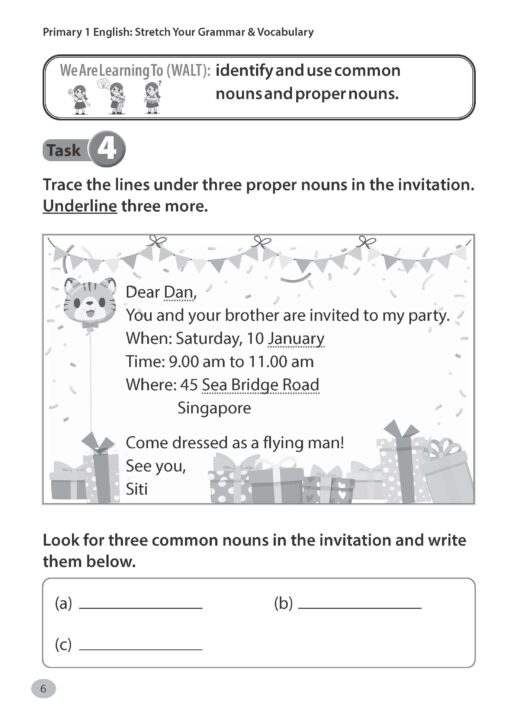 Primary 1 English Stretch Your Grammar & Vocabulary - CPD Singapore ...