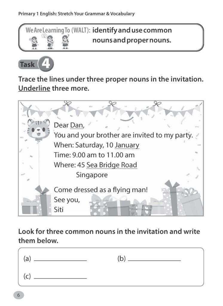 Primary 1 English Stretch Your Grammar & Vocabulary - CPD Singapore ...