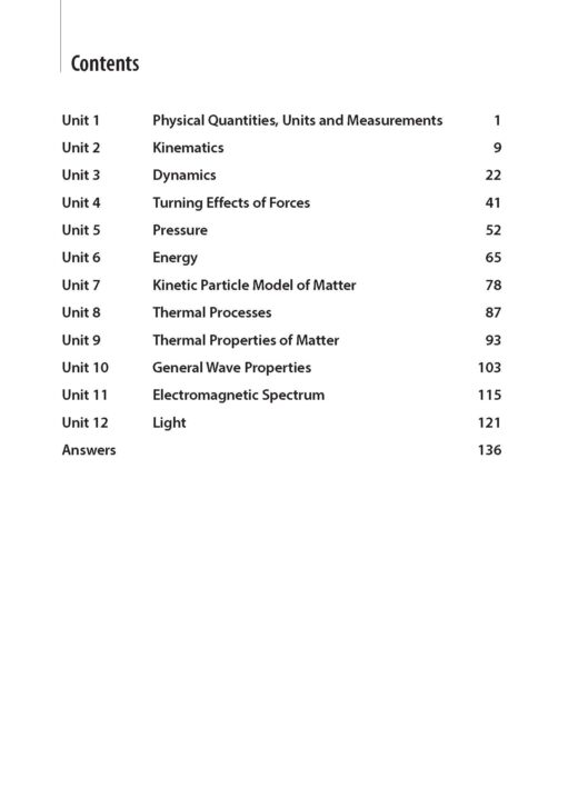 Key Study Guide: O-Level Physics Volume 1 Revision Notes, Worked ...