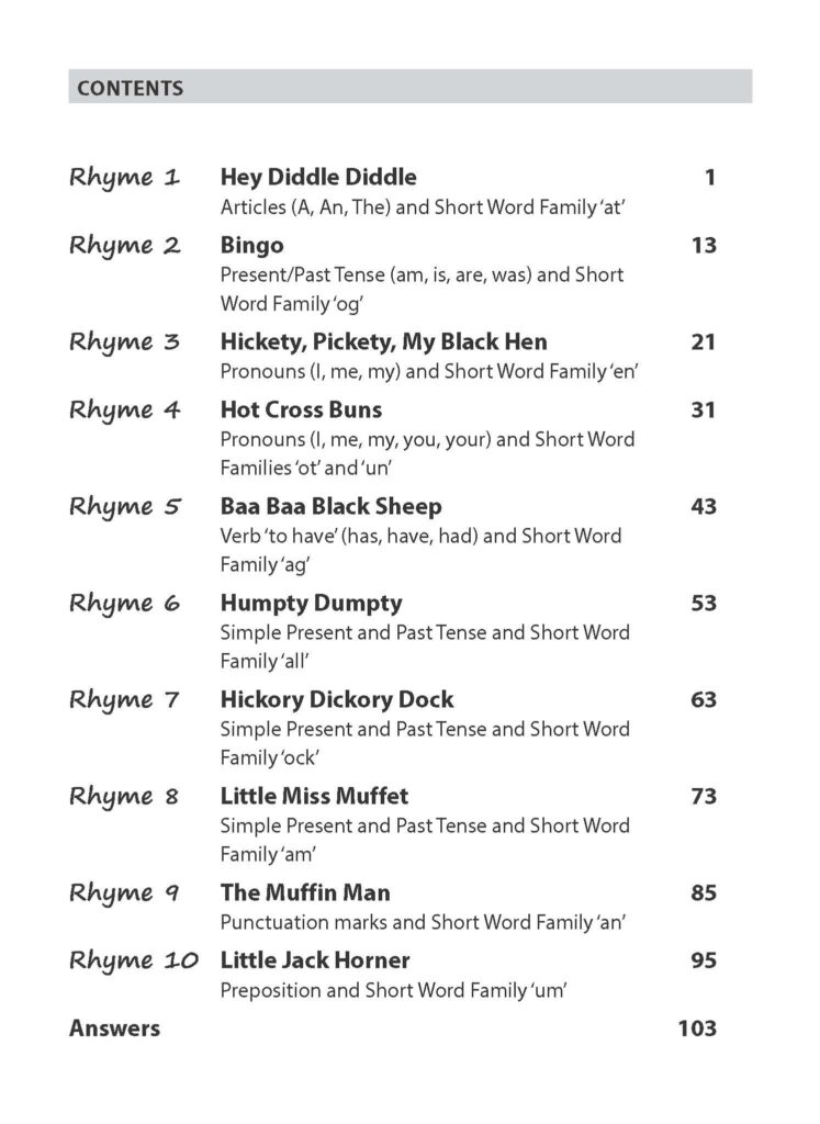 Learning English through Nursery Rhymes Book 1 - CPD Singapore ...