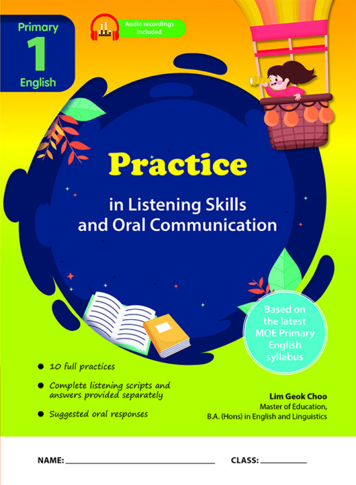 Primary 1 English Practice in Listening Skills and Oral Communication ...
