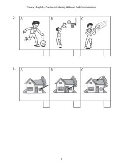 Primary 1 English Practice in Listening Skills and Oral Communication ...