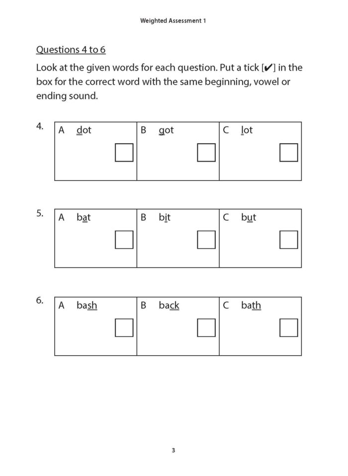 Primary 1 English Practice in Listening Skills and Oral Communication ...