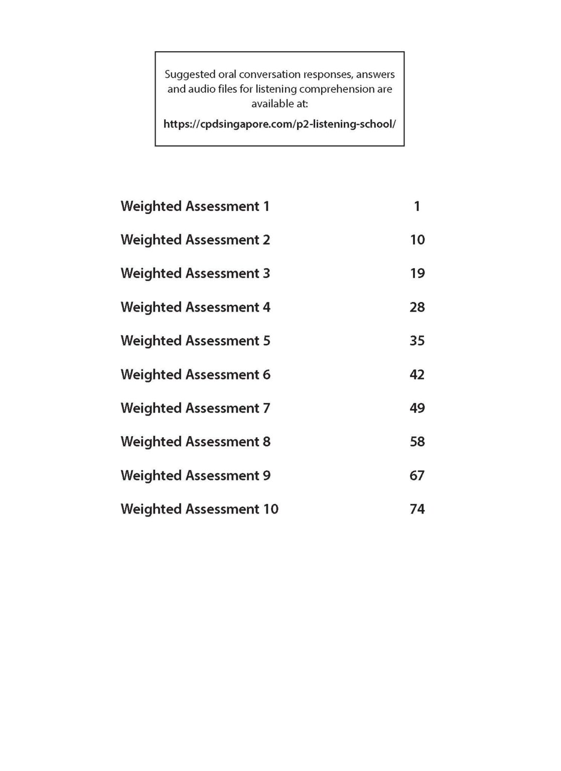 Primary 2 English Practice in Listening Skills and Oral Communication ...
