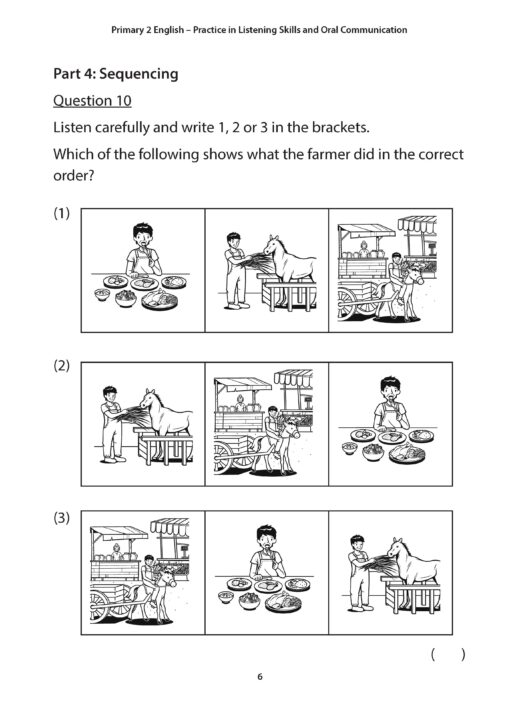 Primary 2 English Practice in Listening Skills and Oral Communication ...