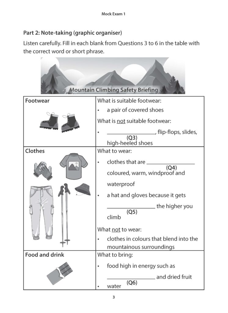 Primary 3 English Practice in Listening Comprehension and Oral ...