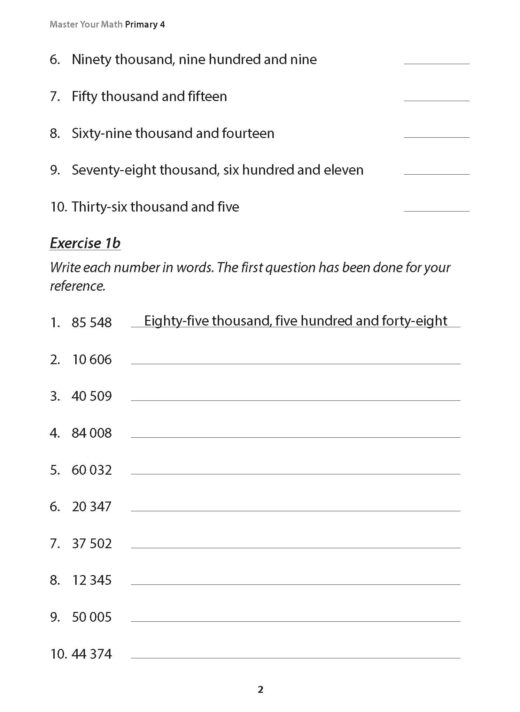 Master Your Math Primary 4 - CPD Singapore Education Services Pte Ltd