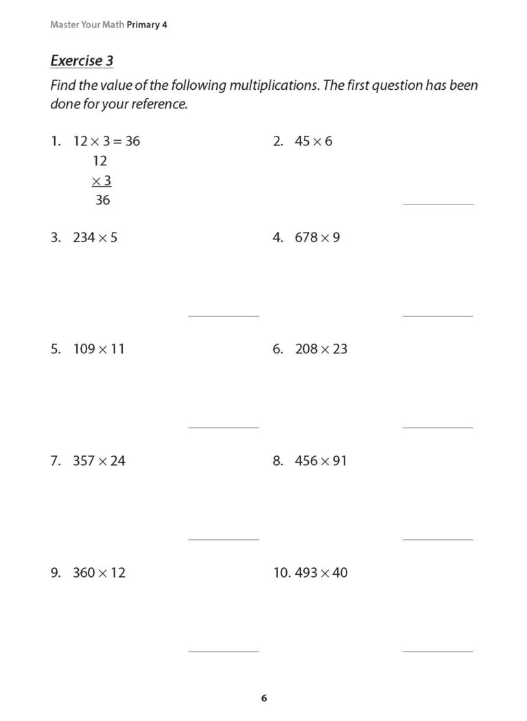 Master Your Math Primary 4 - CPD Singapore Education Services Pte Ltd