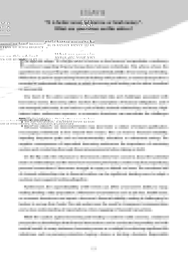 O-Level English Essays Library - CPD Singapore Education Services Pte Ltd