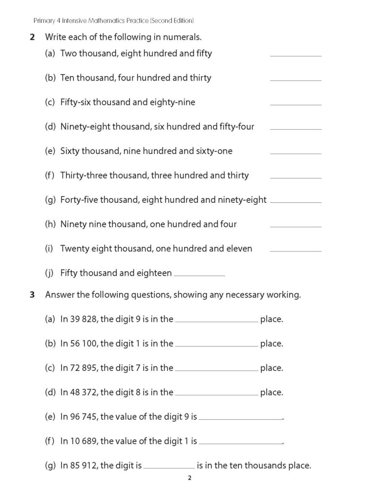 Primary 4 Intensive Mathematics Practice (Second Edition) - CPD ...