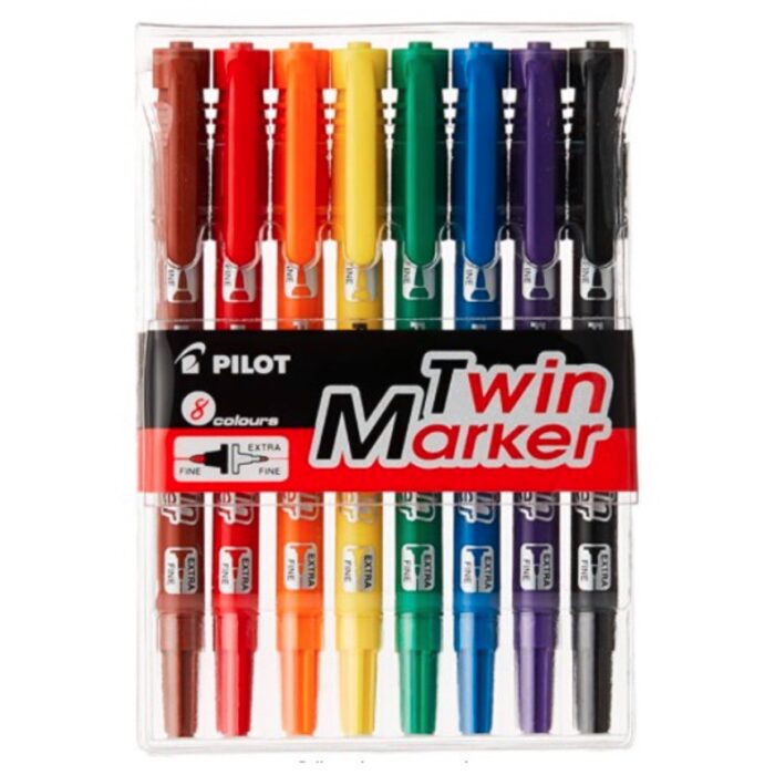 Pilot Twin Head Permanent Markers - CPD Singapore Education Services ...