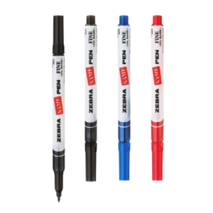 Zebra Name Pen Fine Permanent Markers (6pcs) - CPD Singapore Education ...