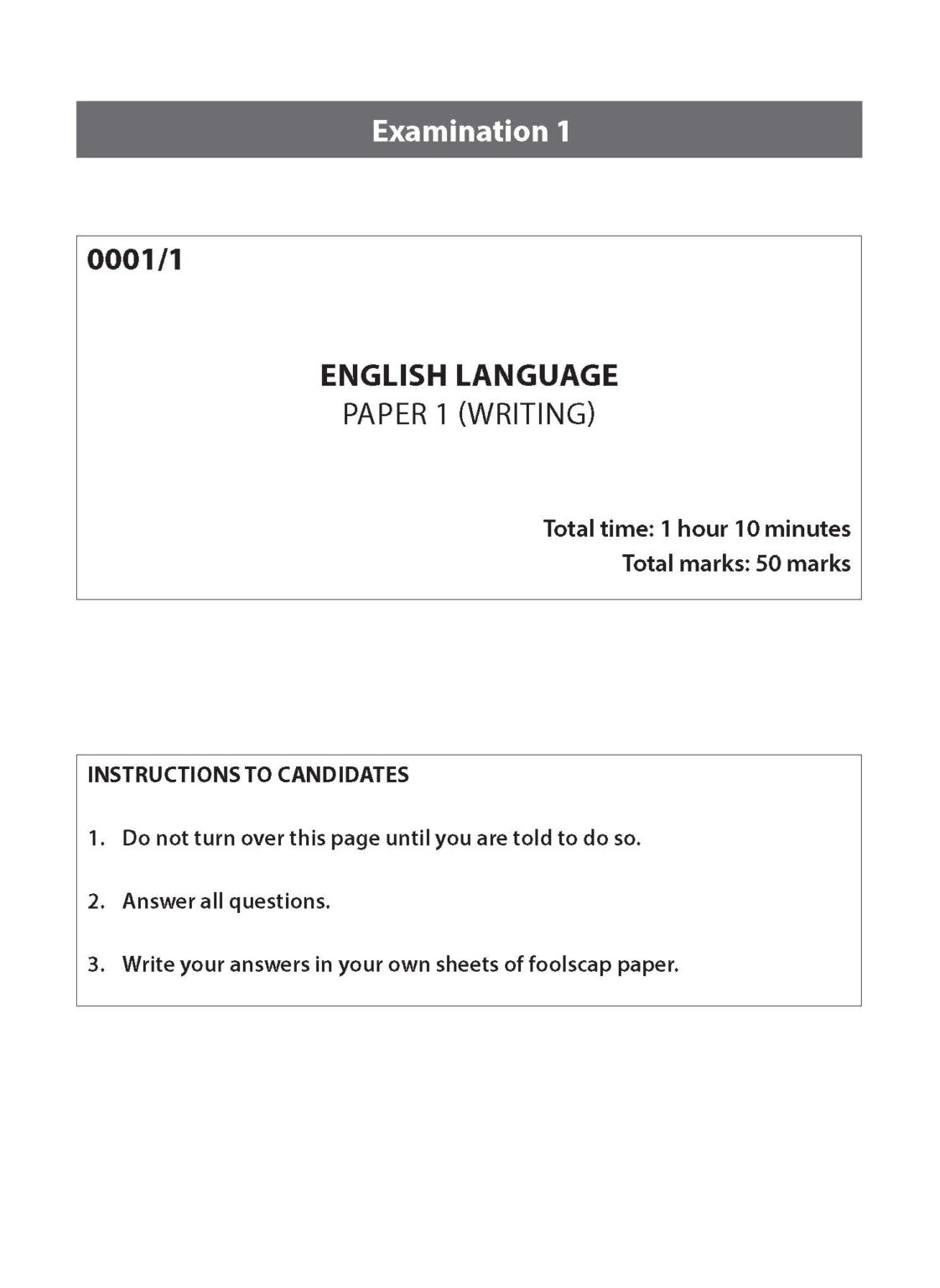 Primary 5 English Practice Papers Second Edition - CPD Singapore ...