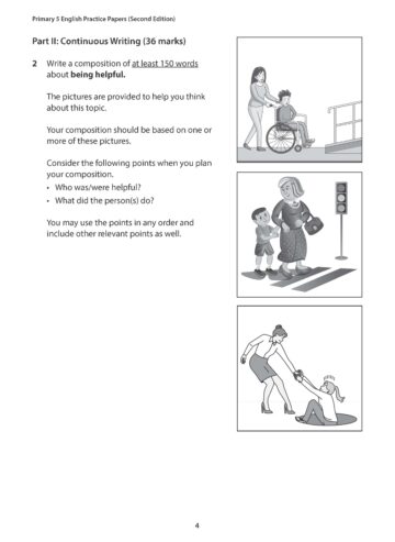 Primary 5 English Practice Papers Second Edition - CPD Singapore ...