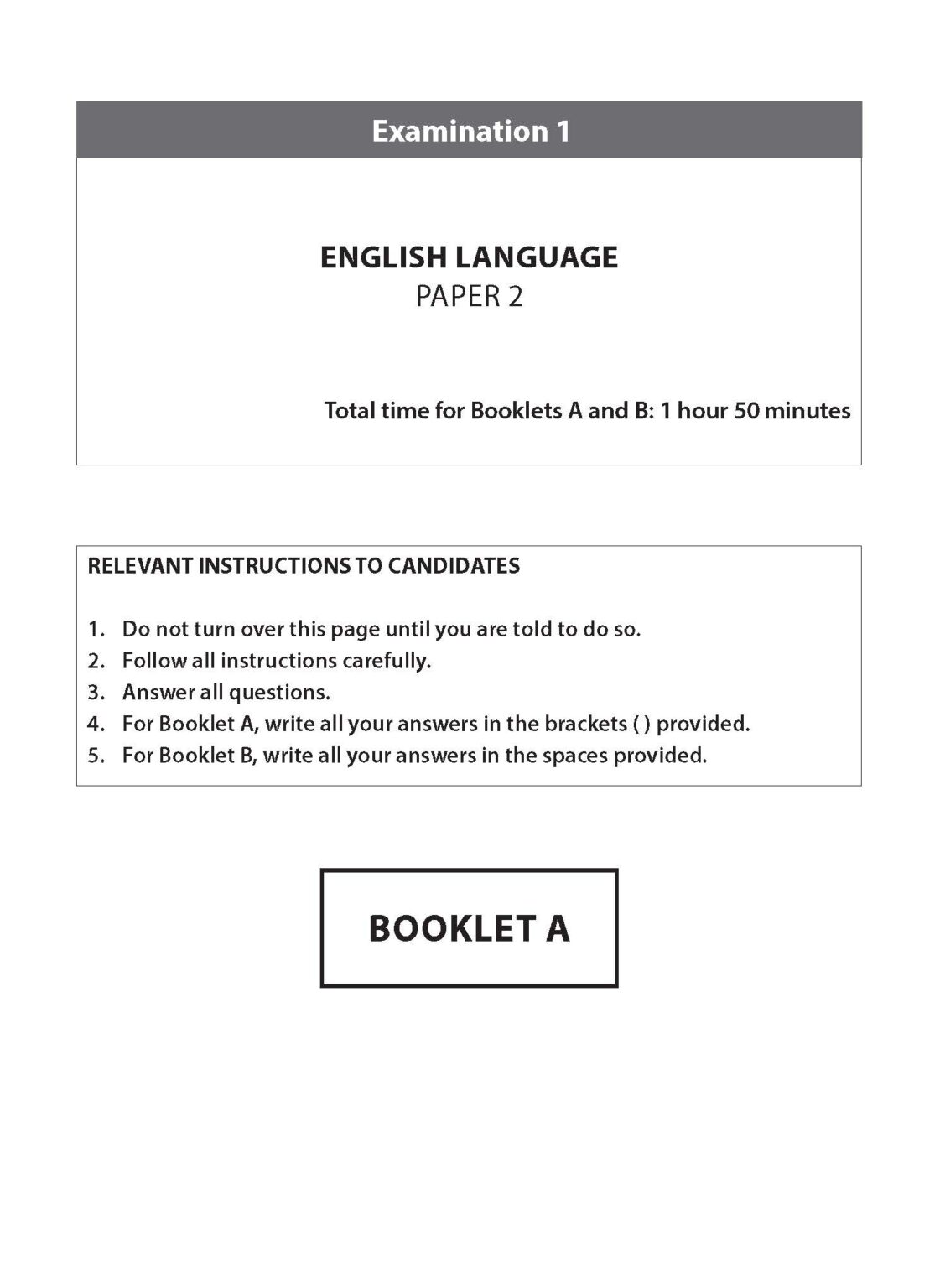 Primary 5 English Practice Papers Second Edition - CPD Singapore ...